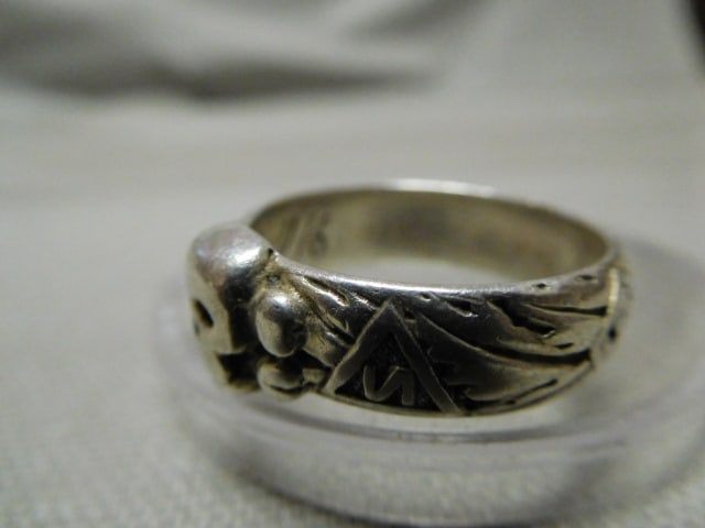 REPRODUCTION: German SS Himmler Honor Ring . Repo66 - Time Traveler ...