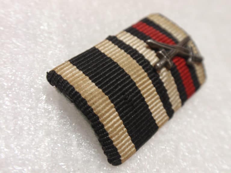 WW1/WW2 Two Place Ribbon Bar . GO4395 - Time Traveler Militaria