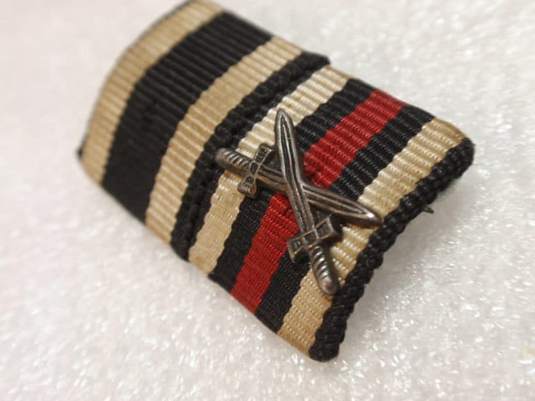 WW1/WW2 Two Place Ribbon Bar . GO4395 - Time Traveler Militaria
