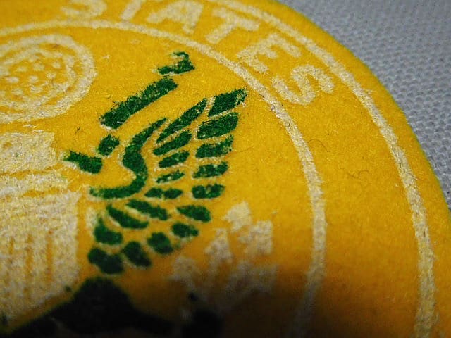 United States Army Yellow Patch . USP666 - Time Traveler Militaria