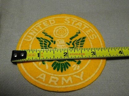 United States Army Yellow Patch . USP666 - Time Traveler Militaria