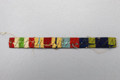 WW2 British 4 Place Ribbon Bar . BMX315 - Time Traveler Militaria