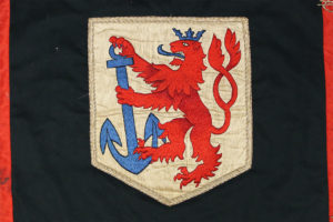 WW2 German Army 26th Regt Trumpet Banner . SP125 - Time Traveler Militaria