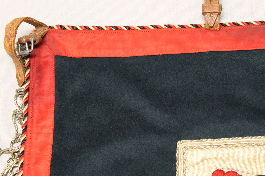 WW2 German Army 26th Regt Trumpet Banner . SP125 - Time Traveler Militaria