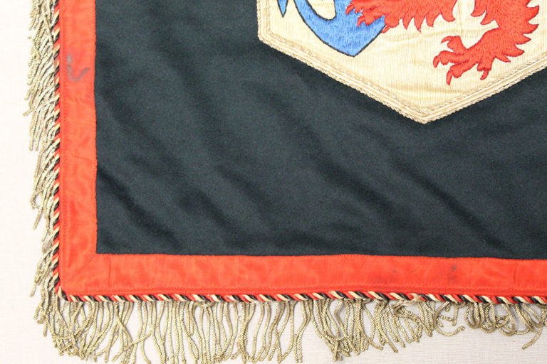 WW2 German Army 26th Regt Trumpet Banner . SP125 - Time Traveler Militaria