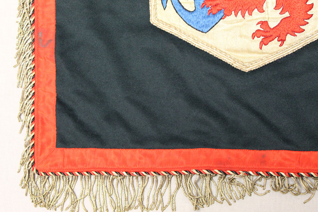 WW2 German Army 26th Regt Trumpet Banner . SP125 - Time Traveler Militaria