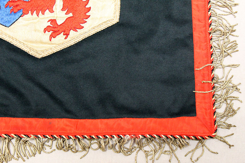 WW2 German Army 26th Regt Trumpet Banner . SP125 - Time Traveler Militaria