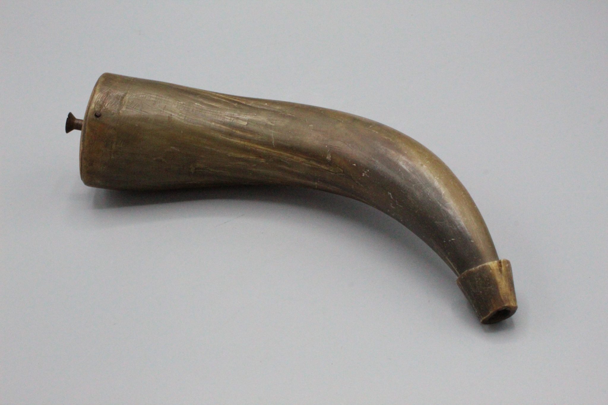 Civil War Era Powder Horn . CWR438 - Time Traveler Militaria