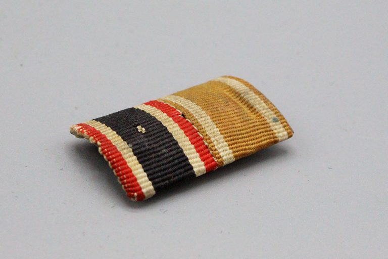 WW2 German Two Place Ribbon Bar . GO920 - Time Traveler Militaria
