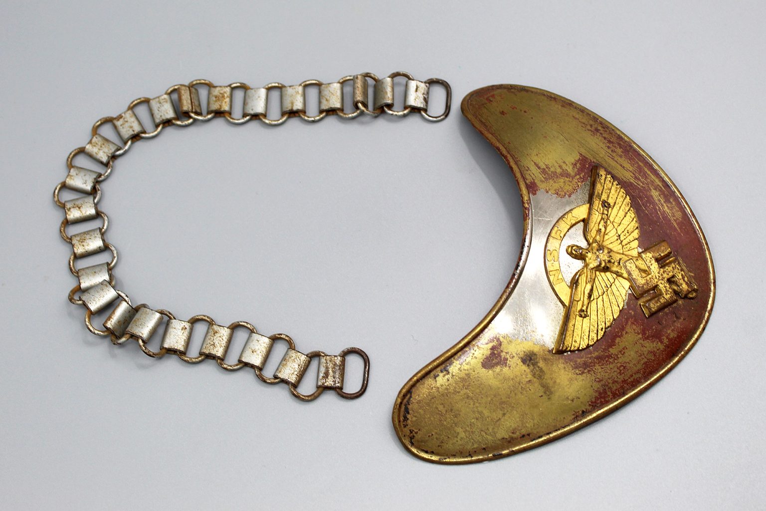 WW2 German NSFK Gorget (loose chain) . EFL1159 - Time Traveler Militaria