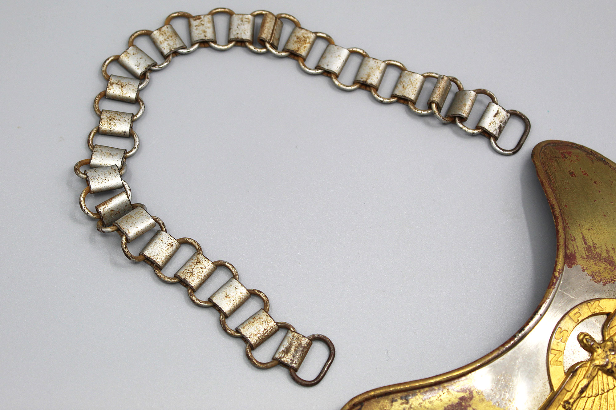 WW2 German NSFK Gorget (loose chain) . EFL1159 - Time Traveler Militaria