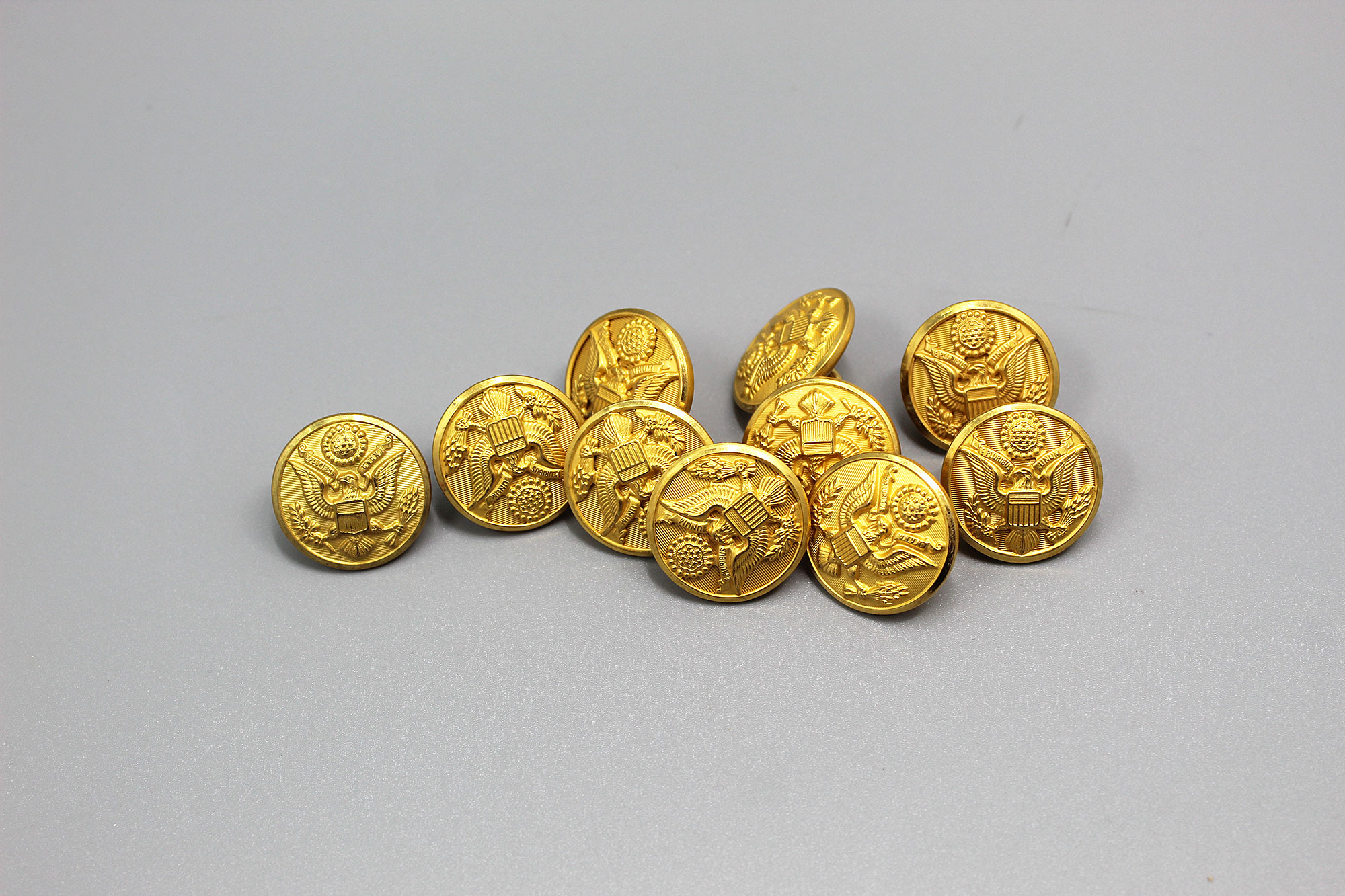 US Army Front Buttons Waterbury PER BUTTON. FLU3603 - Time Traveler ...