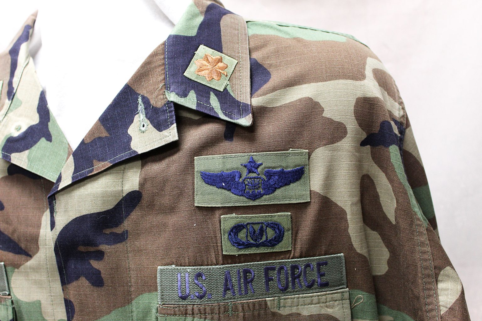 USAF BDU Combat Jacket - Large-X-Long . UA1093 - Time Traveler Militaria