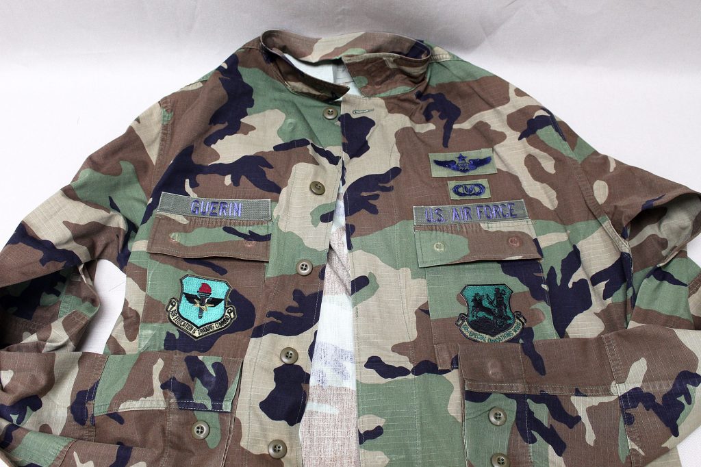 USAF BDU Combat Jacket - Large-X-Long . UA1093 - Time Traveler Militaria