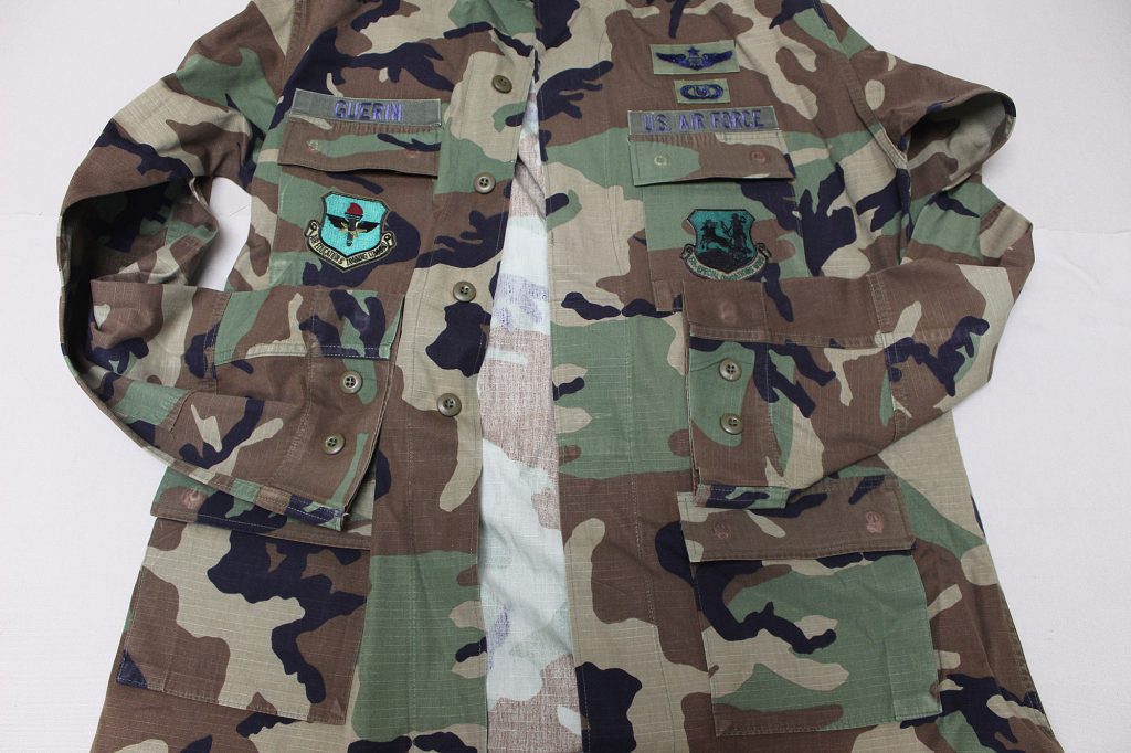 USAF BDU Combat Jacket - Large-X-Long . UA1093 - Time Traveler Militaria