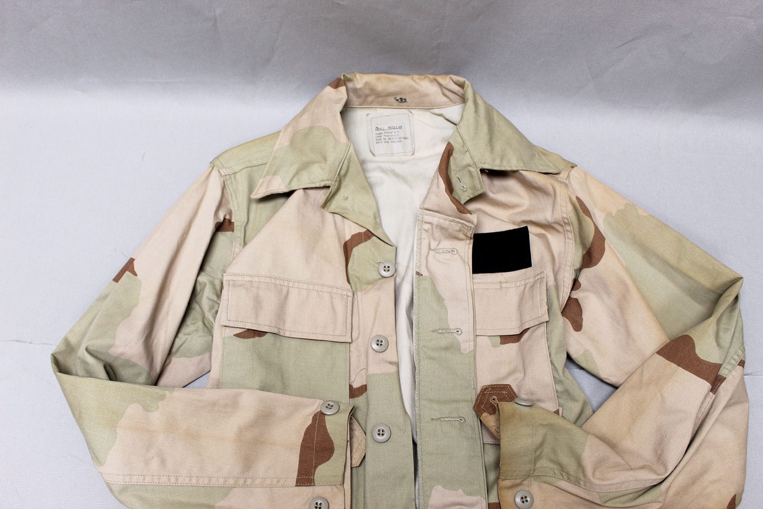 US Military Desert Camo Combat Jacket - Small-Regular . UA1095 - Time ...