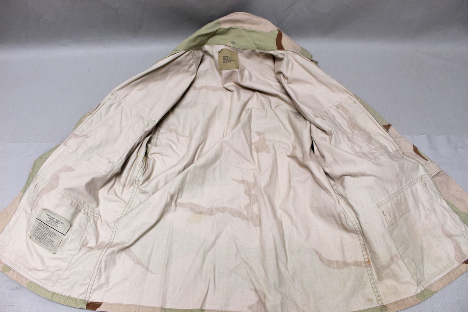 US Military Desert Camo Combat Jacket – Medium-Short . UA1096 - Time ...