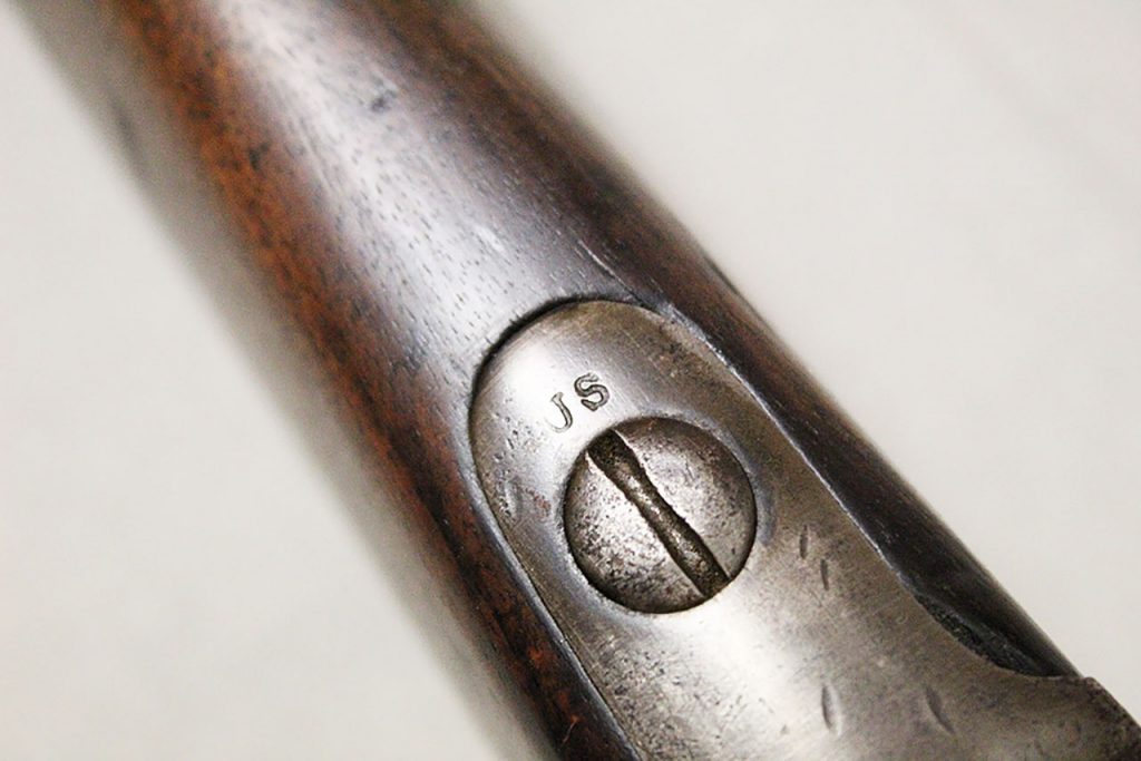 US Civil War Musket - A .Waters 1828 . CWG21 - Time Traveler Militaria