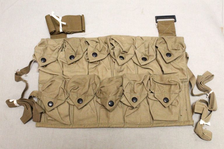 WW1 US Army Grenade Bandolier . FLU1741 - Time Traveler Militaria