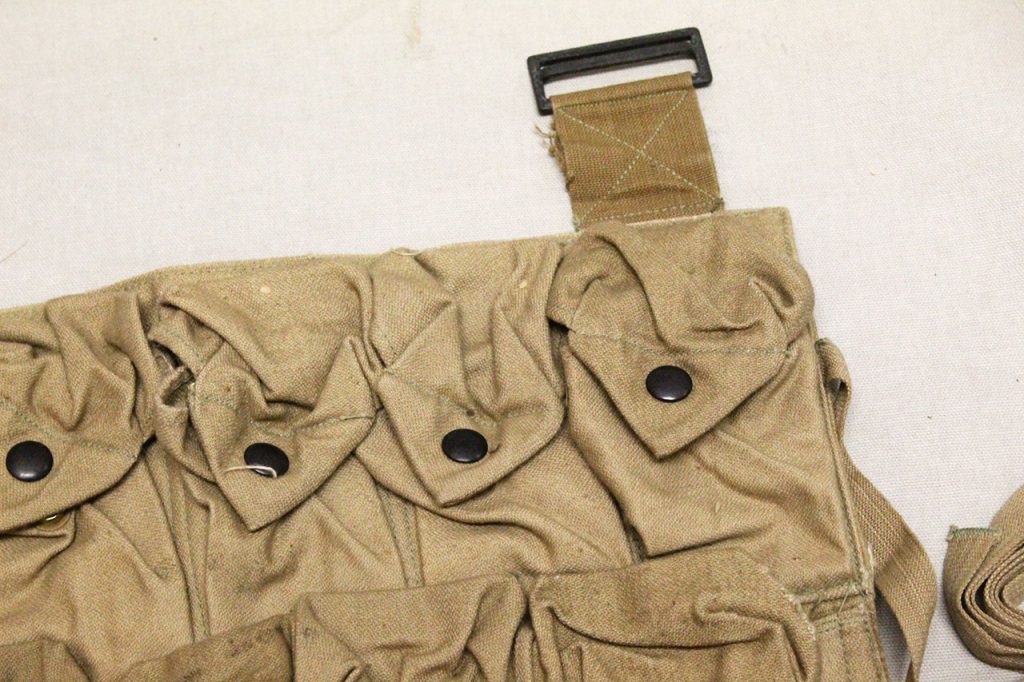 WW1 US Army Grenade Bandolier . FLU1741 - Time Traveler Militaria