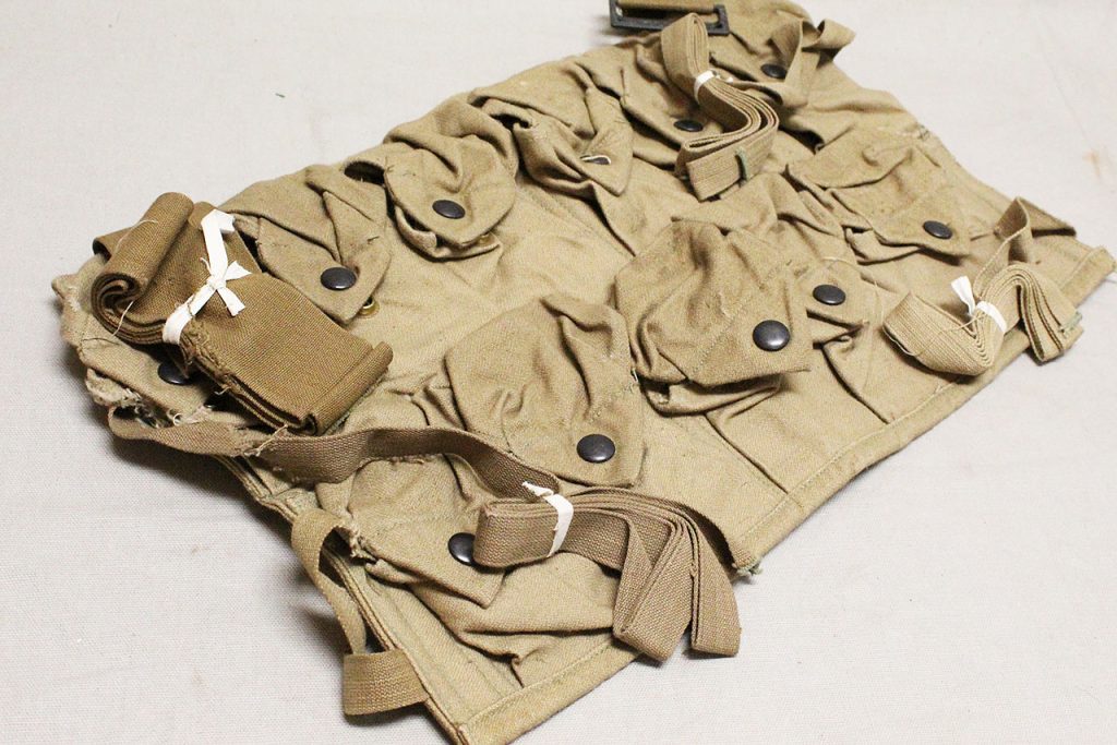 WW1 US Army Grenade Bandolier . FLU1741 - Time Traveler Militaria