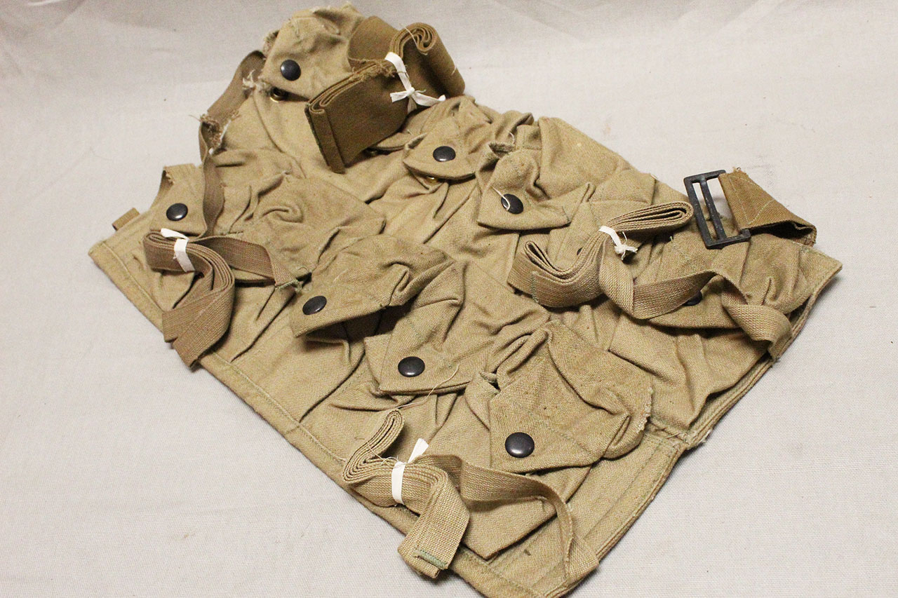 WW1 US Army Grenade Bandolier . FLU1741 - Time Traveler Militaria