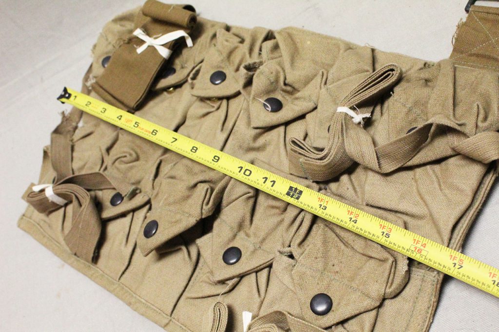 WW1 US Army Grenade Bandolier . FLU1741 - Time Traveler Militaria