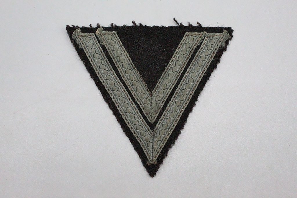 WW2 German SS Rank Chevron . EFL2874 - Time Traveler Militaria