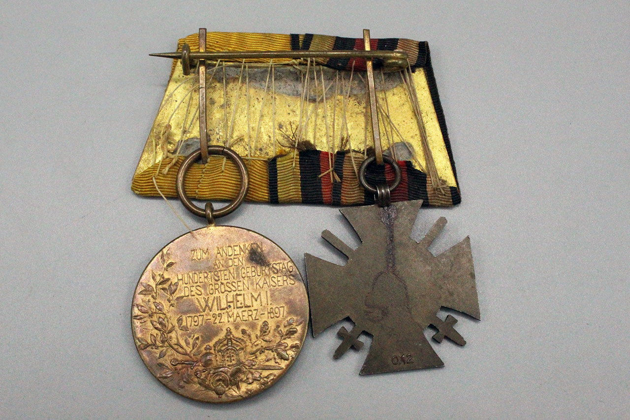 WW2/WW1 two place medal bar . IMM418 - Time Traveler Militaria