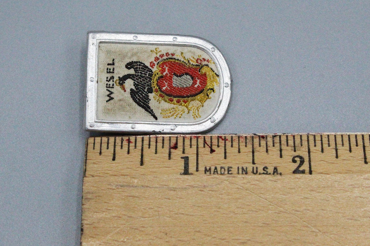 WW2 German WESEL Tinnie . PIN693 - Time Traveler Militaria