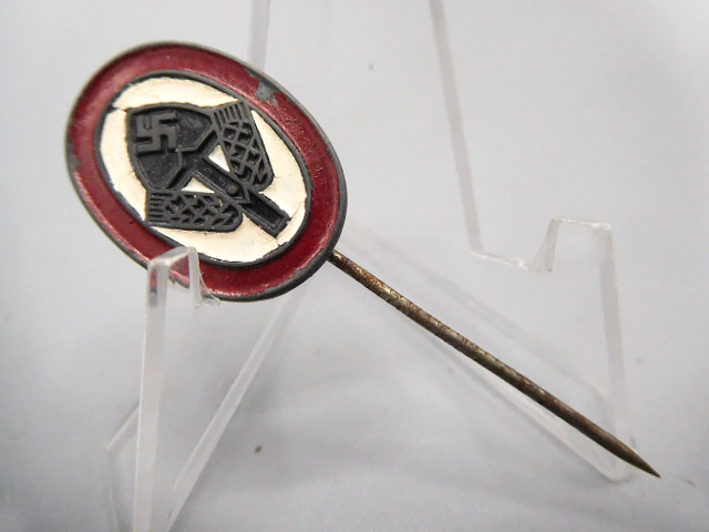 WW2 German RAD Members Stick Pin . PIN978 - Time Traveler Militaria