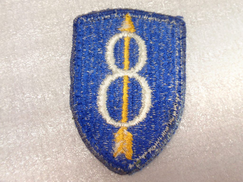 8th Division Patch . USP499 - Time Traveler Militaria