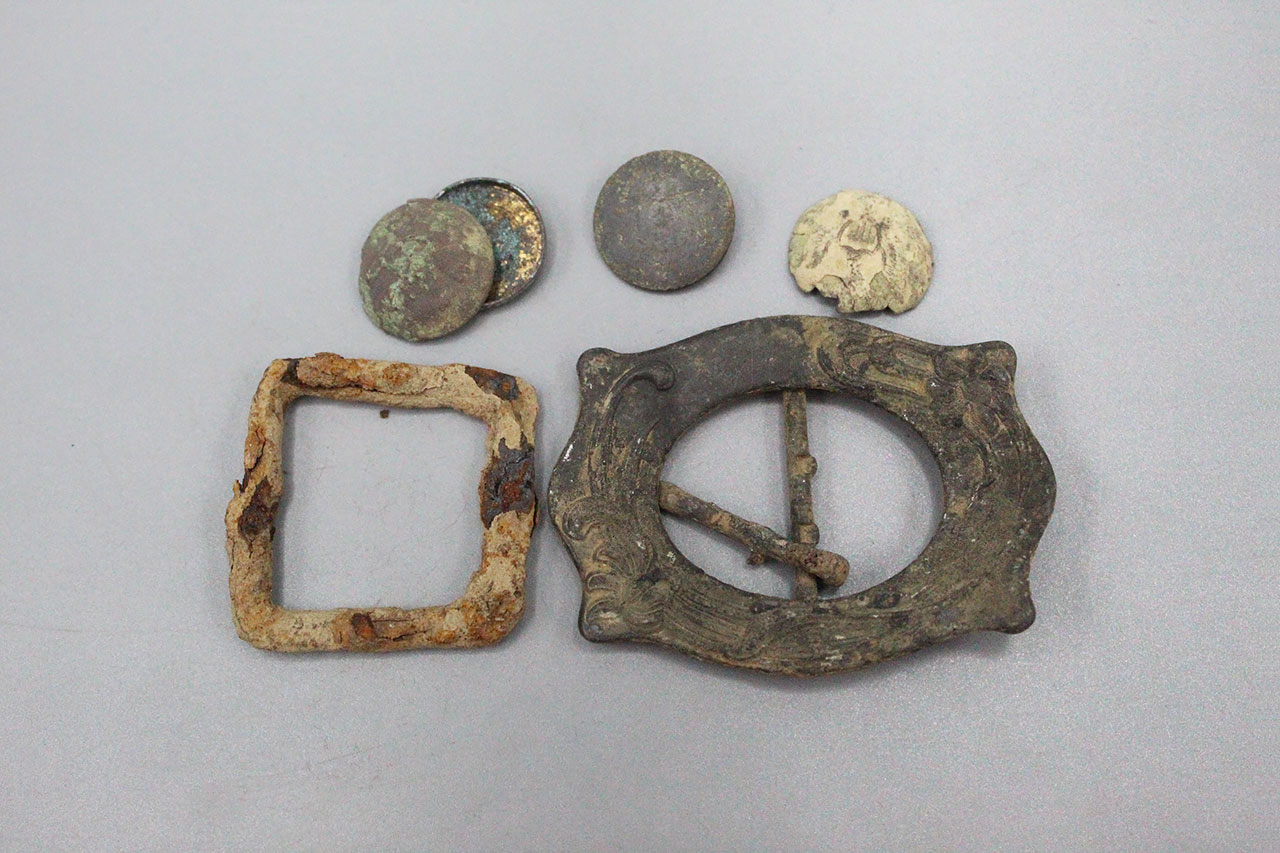 US Civil War Dug relic group . CWR531 - Time Traveler Militaria