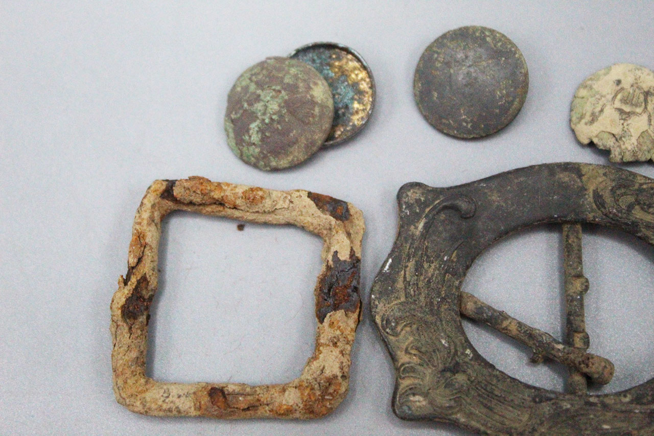 US Civil War Dug relic group . CWR531 - Time Traveler Militaria