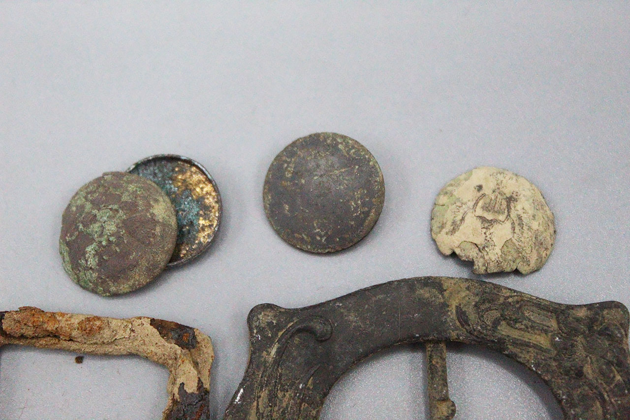 US Civil War Dug relic group . CWR531 - Time Traveler Militaria