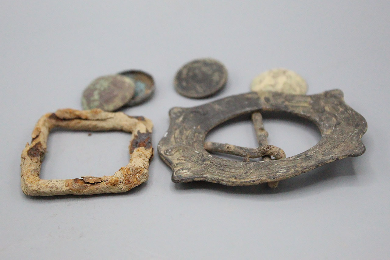 US Civil War Dug relic group . CWR531 - Time Traveler Militaria