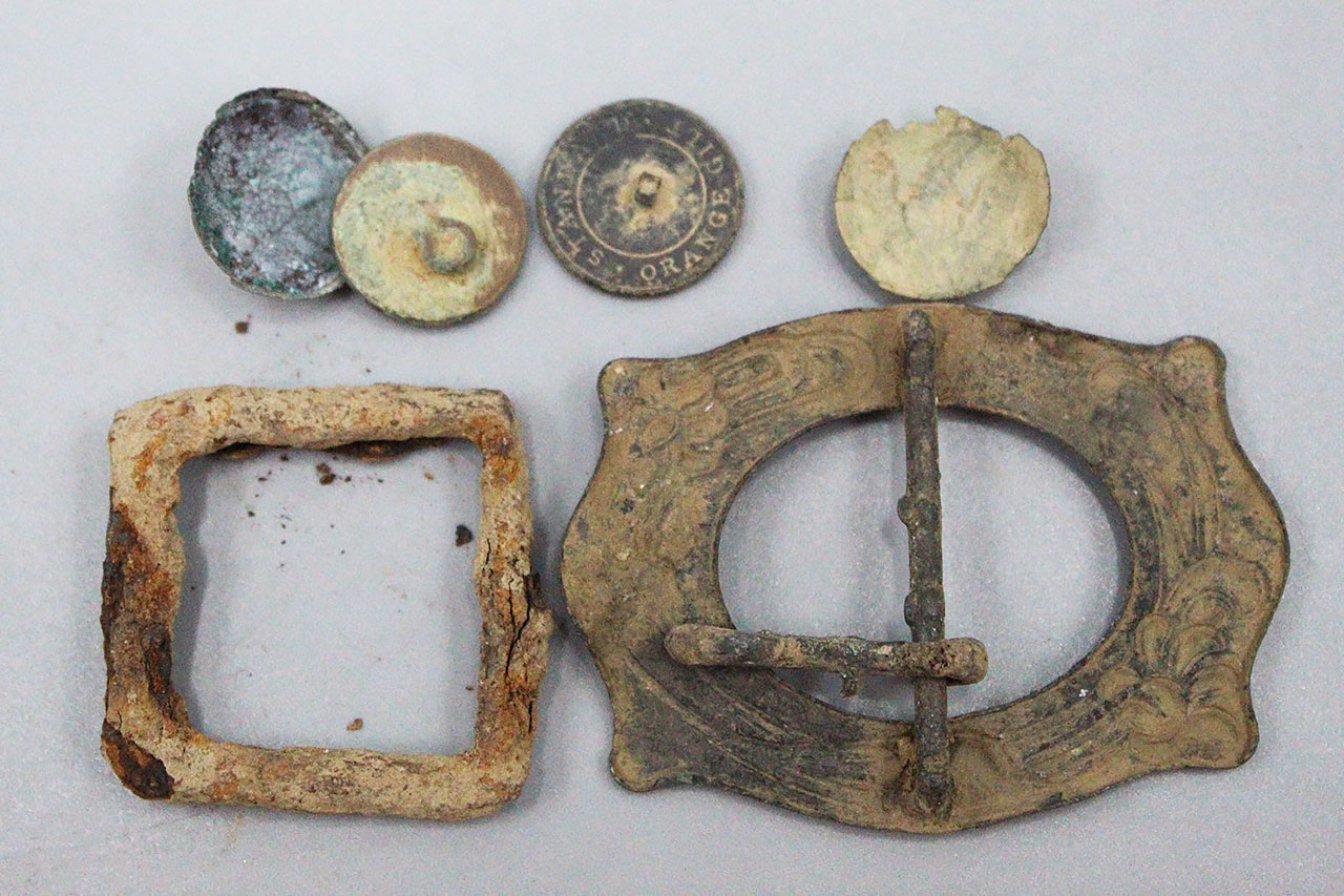 US Civil War Dug relic group . CWR531 - Time Traveler Militaria