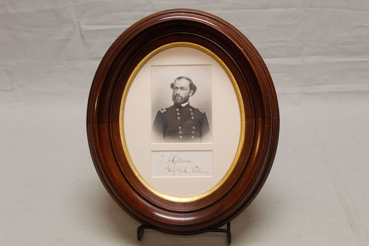 US Civil War Framed Picture and Signature . CWR458 - Time Traveler ...