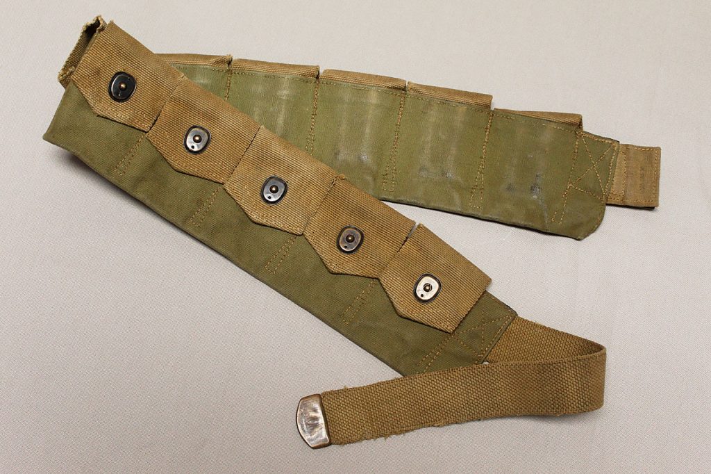 US Army M1 Garand Cartridge Belt (Custom Made) . FLU3139 - Time ...