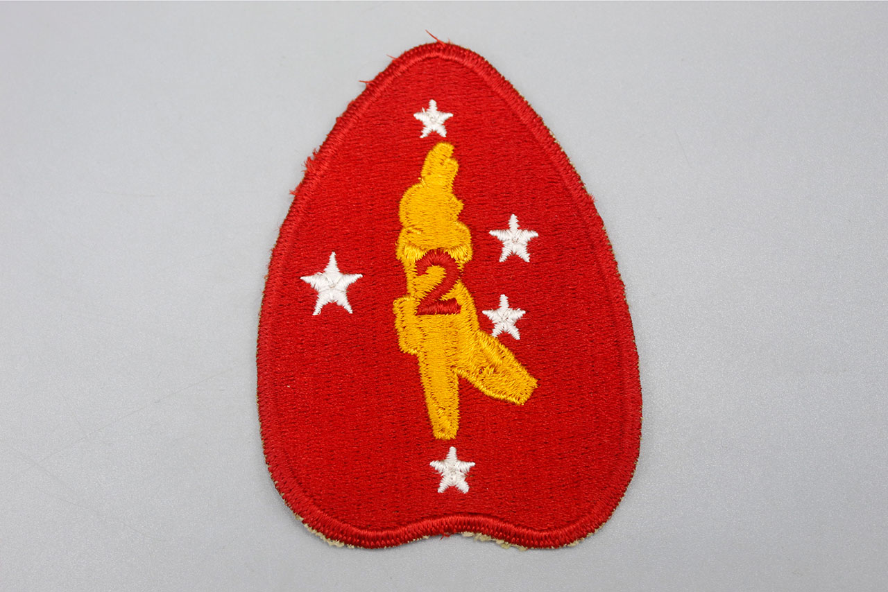 USMC WW2 2nd Marine Division Patch (Rare Variation) . USP1001 - Time ...