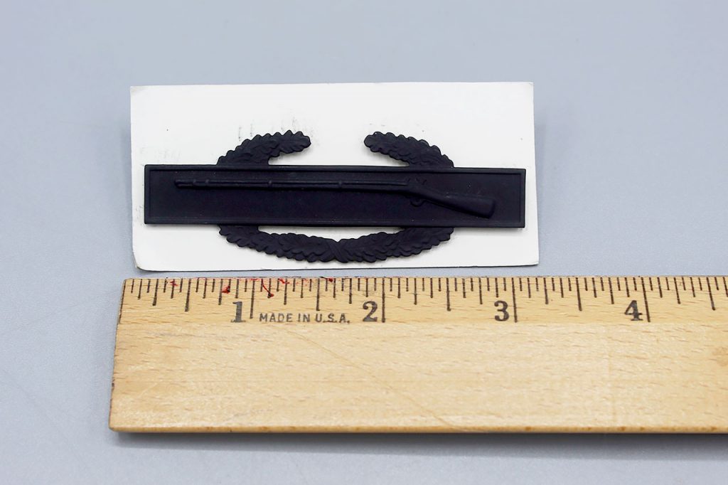 US Army Combat Infantryman Badge (CIB) on Card . FLU3165 - Time ...