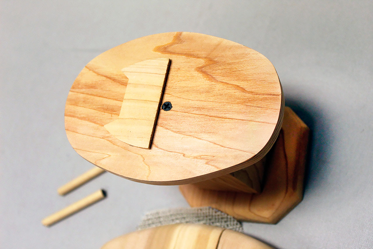 Military Garrison Cap Display Stand . FLU3187 - Time Traveler Militaria