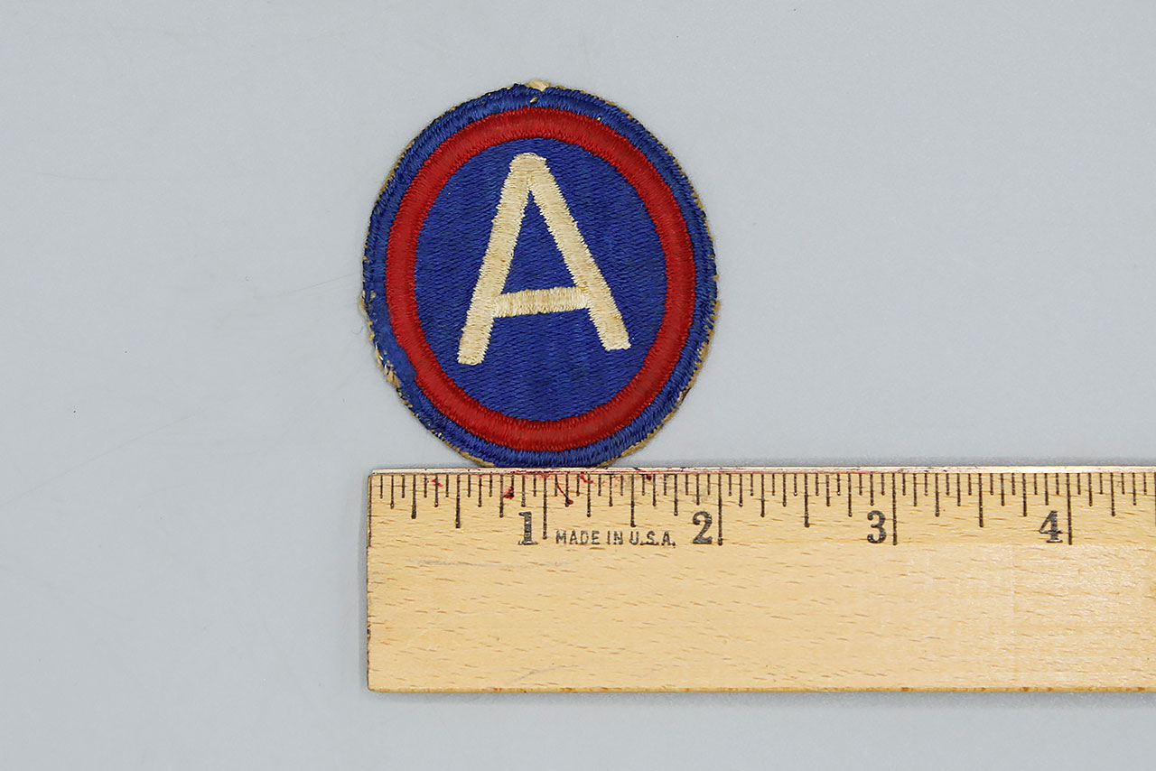 US Army WW2 3rd Army Patch PER PATCH . USP1274 - Time Traveler Militaria