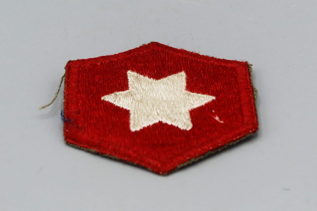 US WW2 6th Army Patch (early version) . USP21 - Time Traveler Militaria