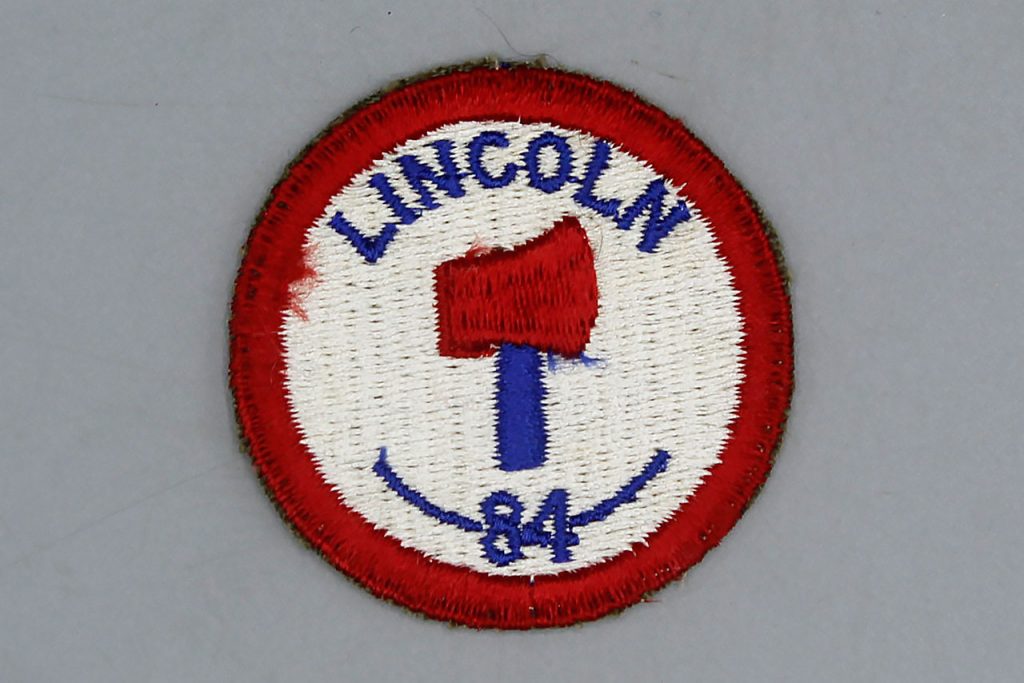 US Pre-WW2 Army 84th "Lincoln" Div. (old style) Patch . USP1008 - Time ...