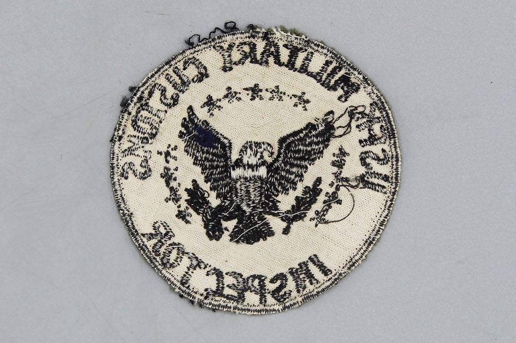 USFK Military Customs Inspector Patch . USP992 - Time Traveler Militaria