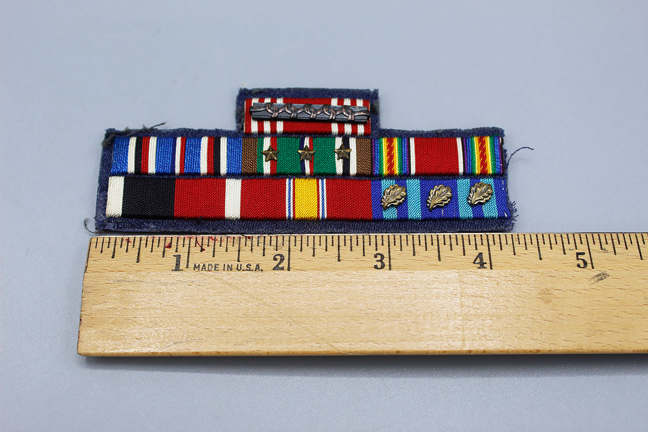 US Army Hand Sewn Custom Ribbon Bar . YMU4532 - Time Traveler Militaria
