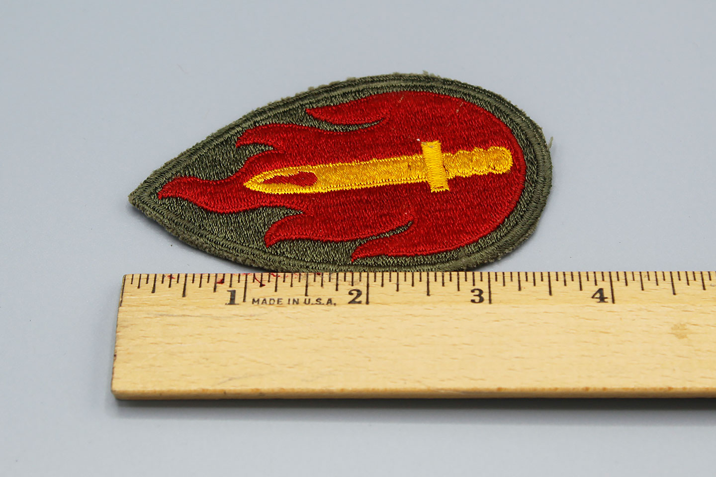 US WW2 63rd Infantry Division Patch . USP214 - Time Traveler Militaria