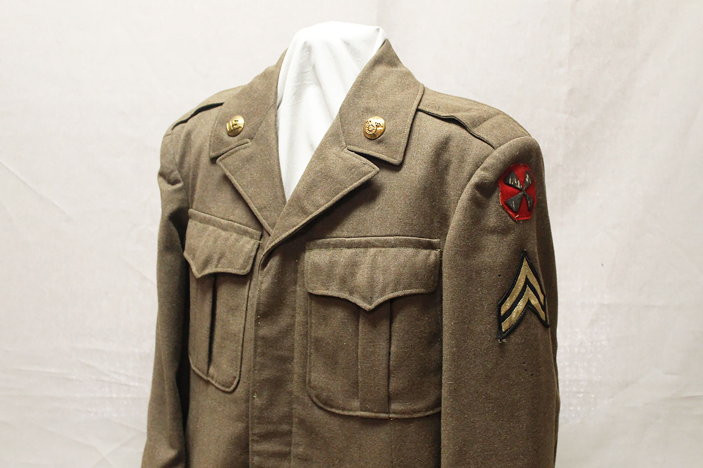 US WW2 Army Field "Ike" Jacket 8th Army - 36R . UA1002 - Time Traveler ...