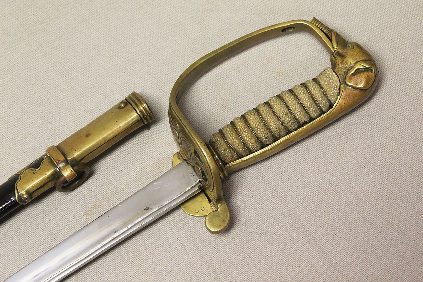 Siamese (Thailand) Royal Army Sword . DW108 - Time Traveler Militaria